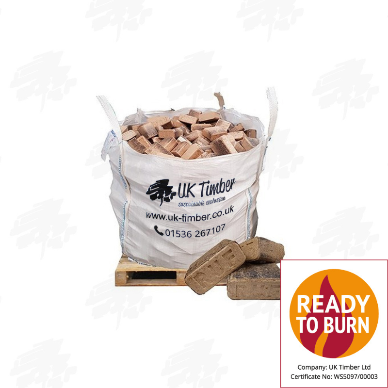 Bulk Bags of Ecofire HotBrix Hardwood Briquettes | Free Nationwide ...