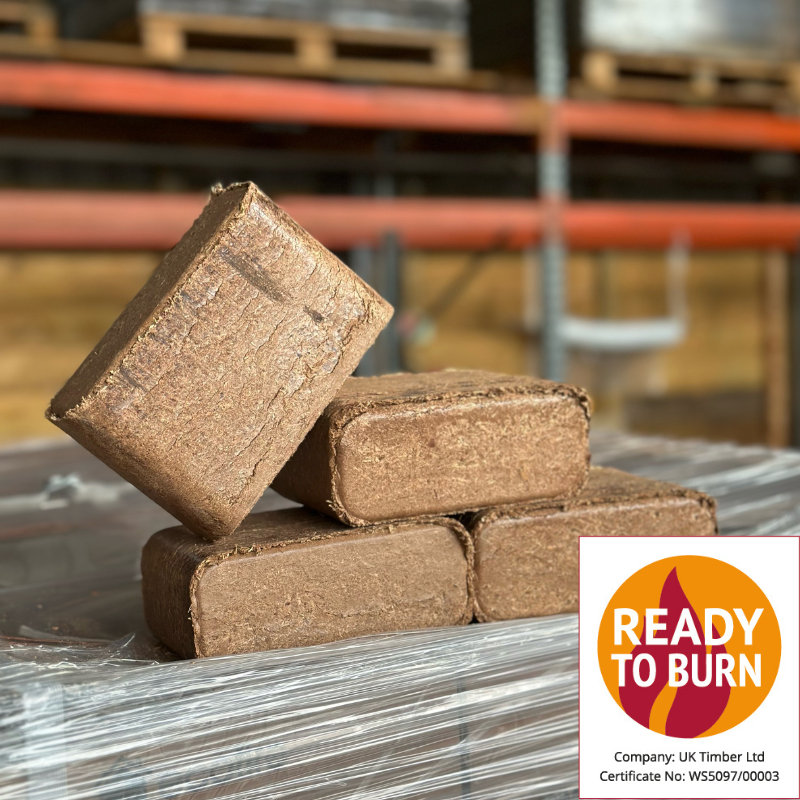 Boxed Ecofire HotBrix Hardwood Briquettes | Free Nationwide Delivery ...